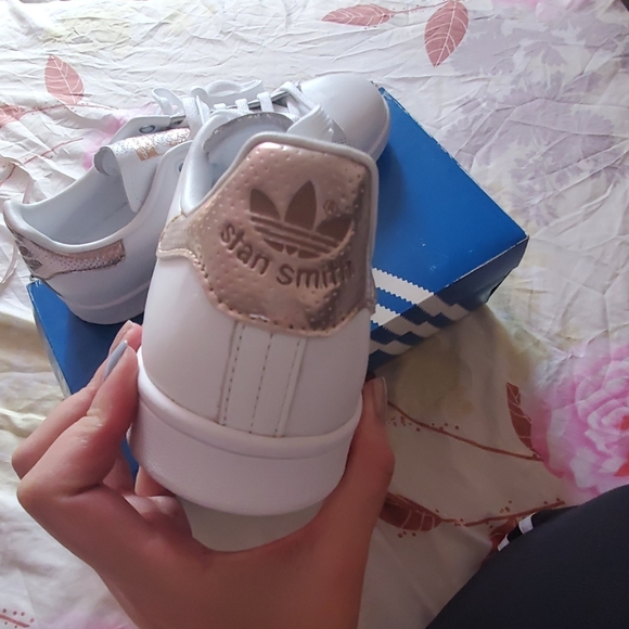 adidas | Shoes | Adidas Stands Smith Rose Gold Sneaker | Poshmark